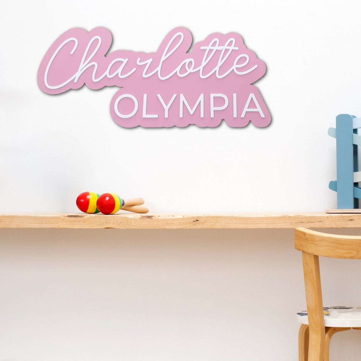 Personalised Name Plaque for a Wall or Door | For Kids